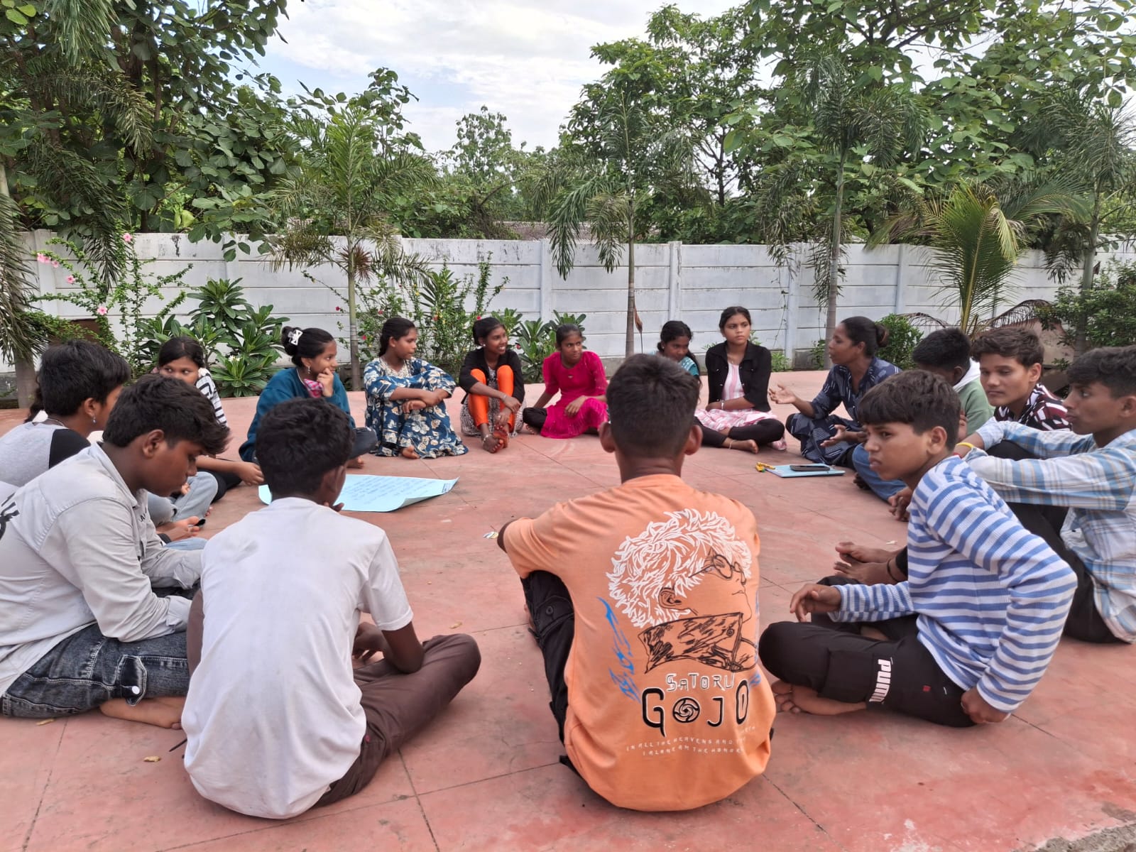 Residential Training Camp on “Growing Up”, with youth of age 15 and ...